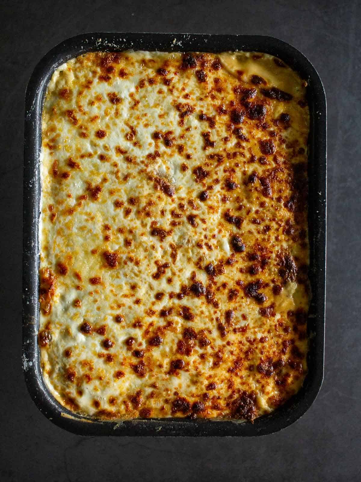 Musaka vegetariana • Nómadas Gourmet