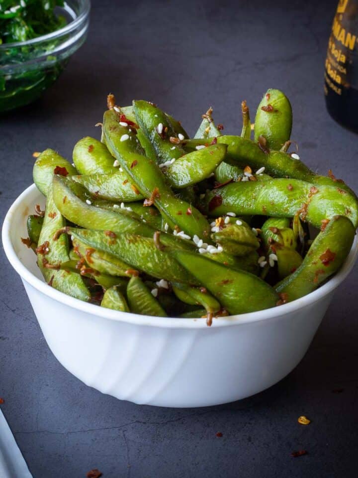 Edamames Asados | Nómadas Gourmet