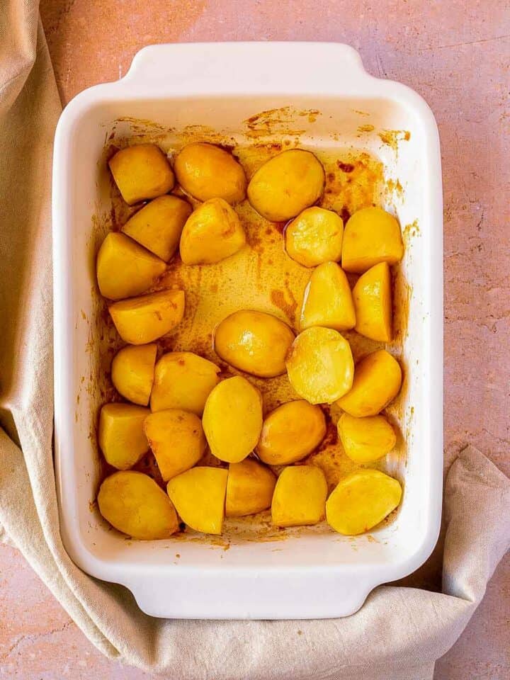 Patatas asadas al horno | Nómadas Gourmet