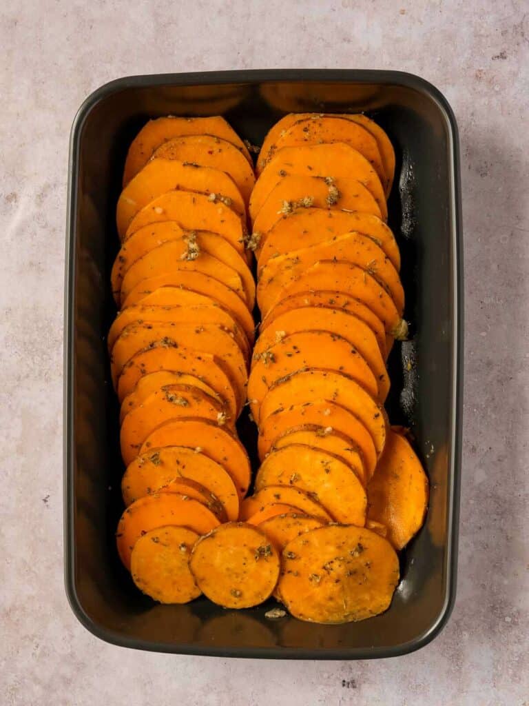 Rodajas de boniatos al horno | Nómadas Gourmet