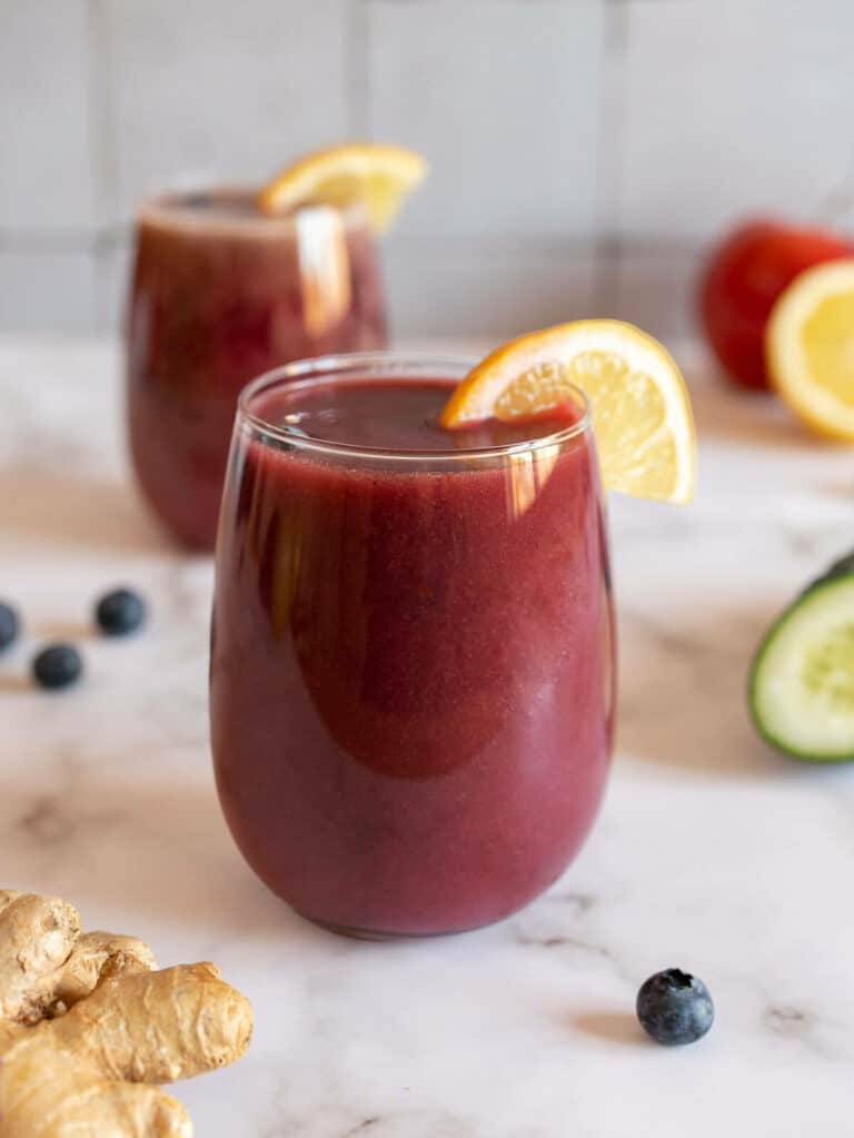 Receta y beneficios del jugo de arándanos | Nómadas Gourmet