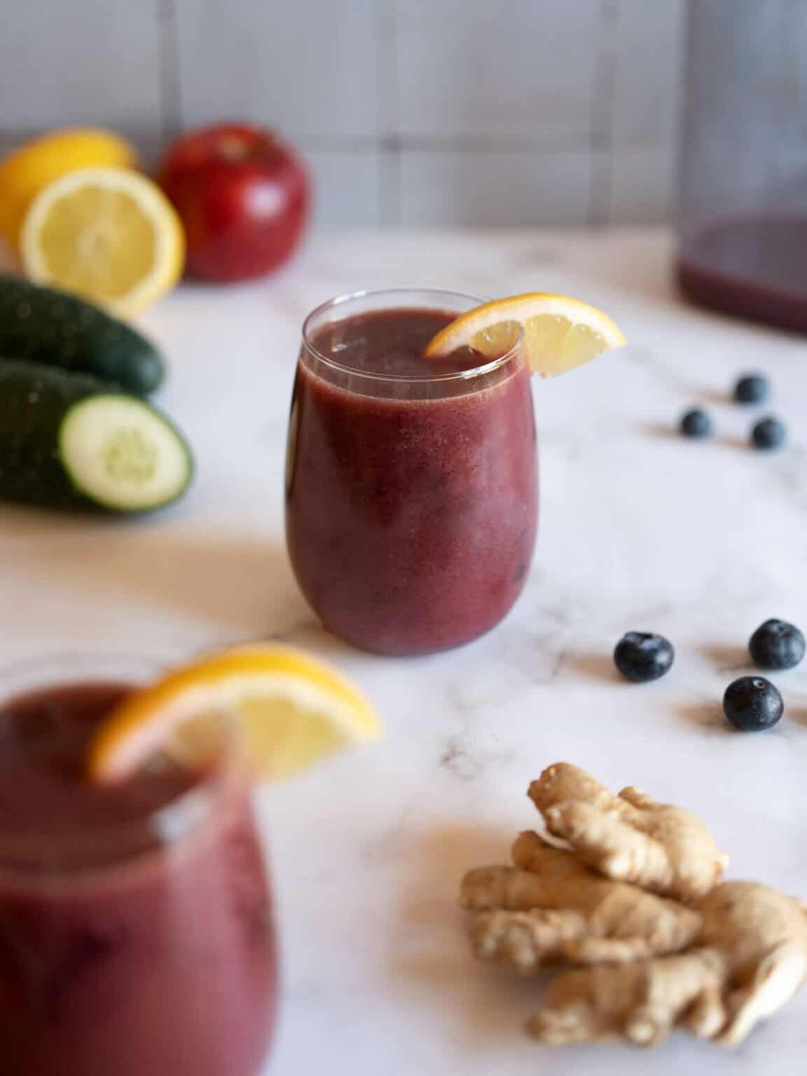Receta y beneficios del jugo de arándanos | Nómadas Gourmet