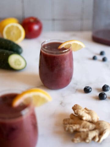 Receta y beneficios del jugo de arándanos | Nómadas Gourmet