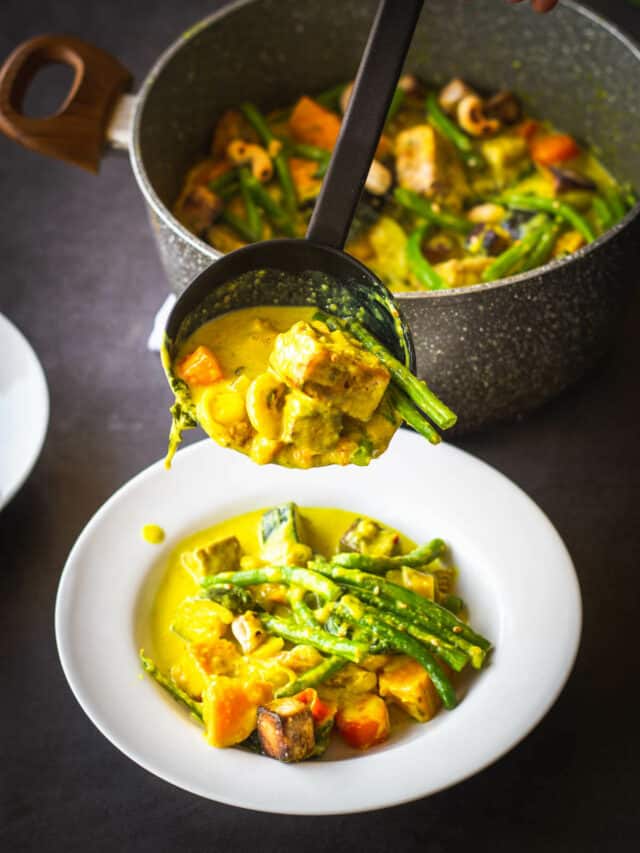 Receta del curry amarillo tailandés • Nómadas Gourmet