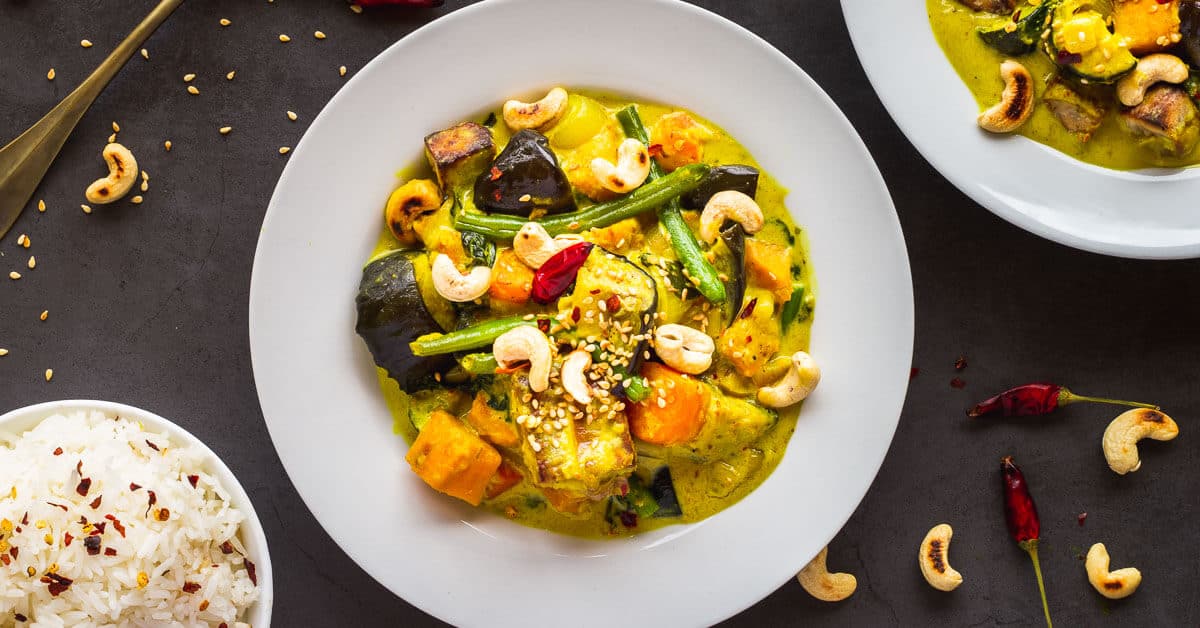 Receta del curry amarillo tailandés • Nómadas Gourmet