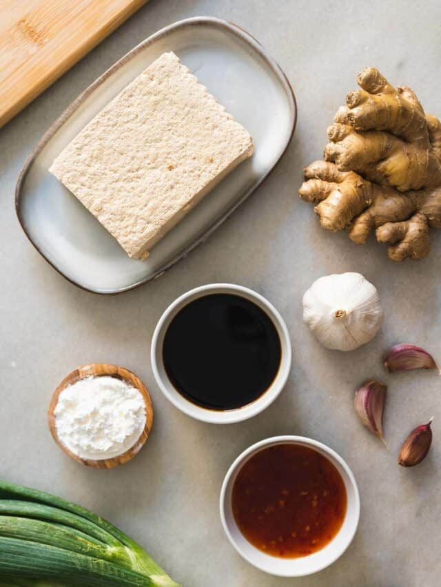 Tofu marinado en Salsa agridulce | Nómadas Gourmet