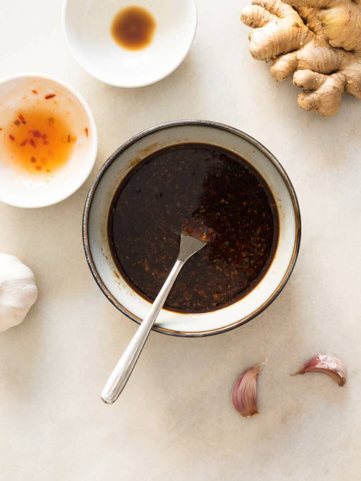 Tofu marinado en Salsa agridulce | Nómadas Gourmet