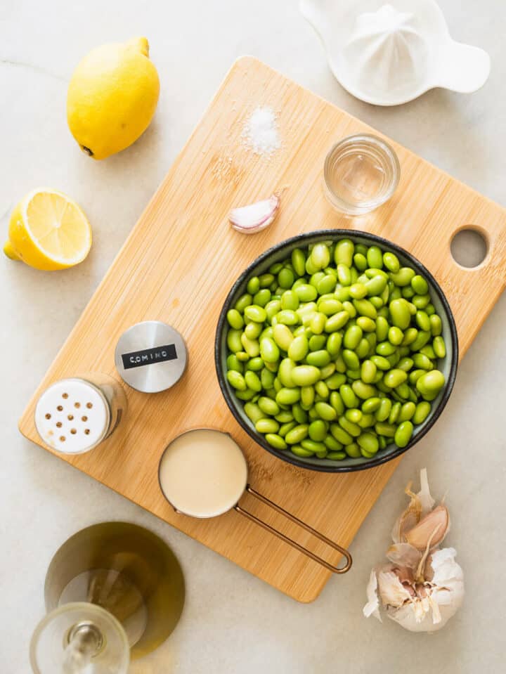 Receta de Hummus de Edamame | Nómadas Gourmet