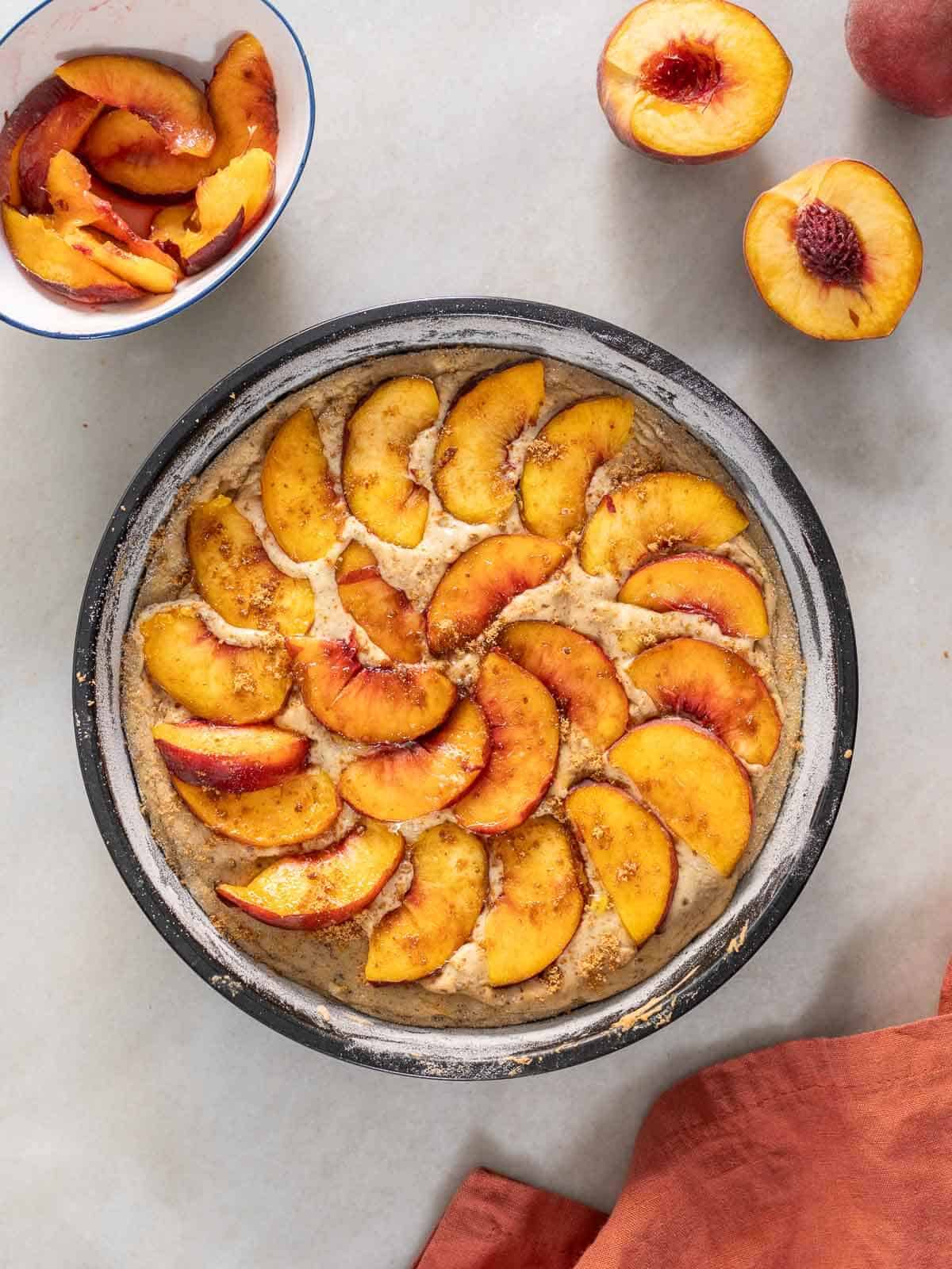 Tarta de Durazno | Nómadas Gourmet