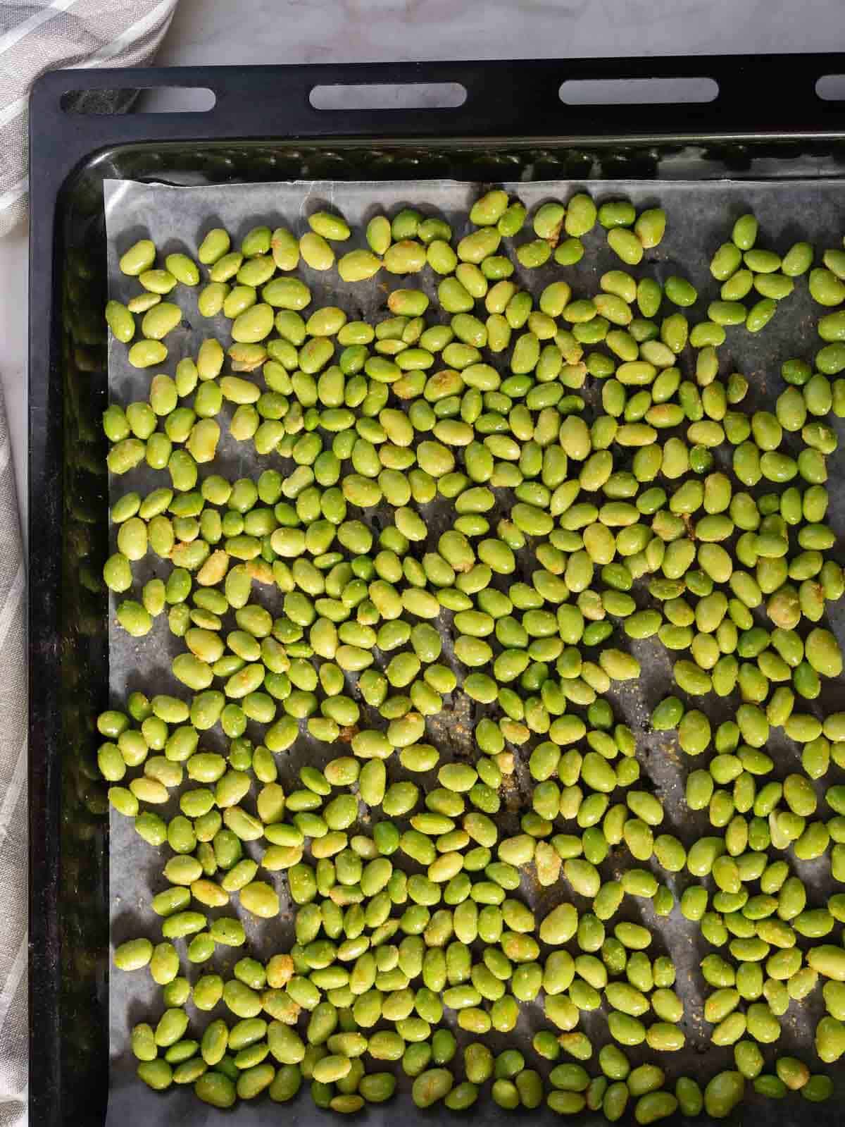 Edamames Asados | Nómadas Gourmet