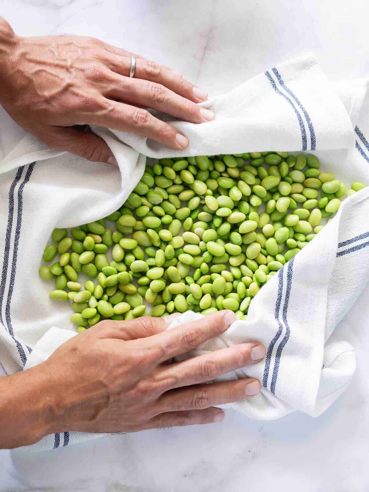 Edamames Asados | Nómadas Gourmet