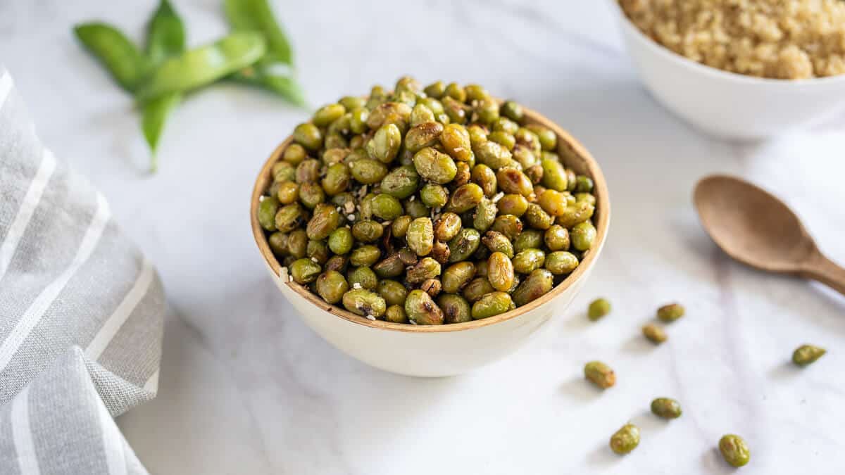 Edamames Asados | Nómadas Gourmet