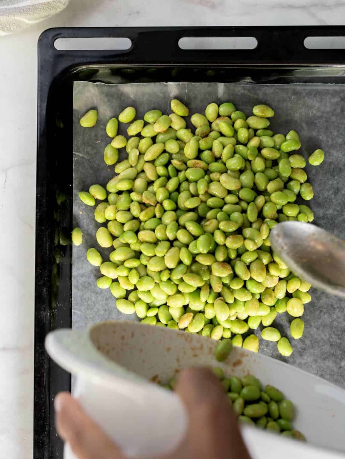 Edamames Asados | Nómadas Gourmet