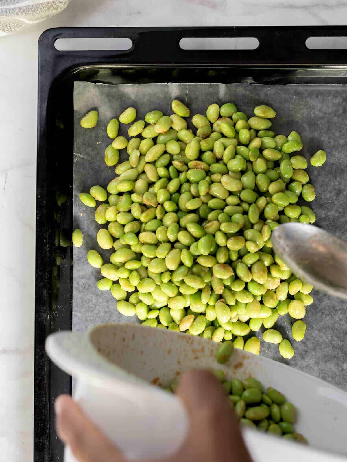 Edamames Asados | Nómadas Gourmet