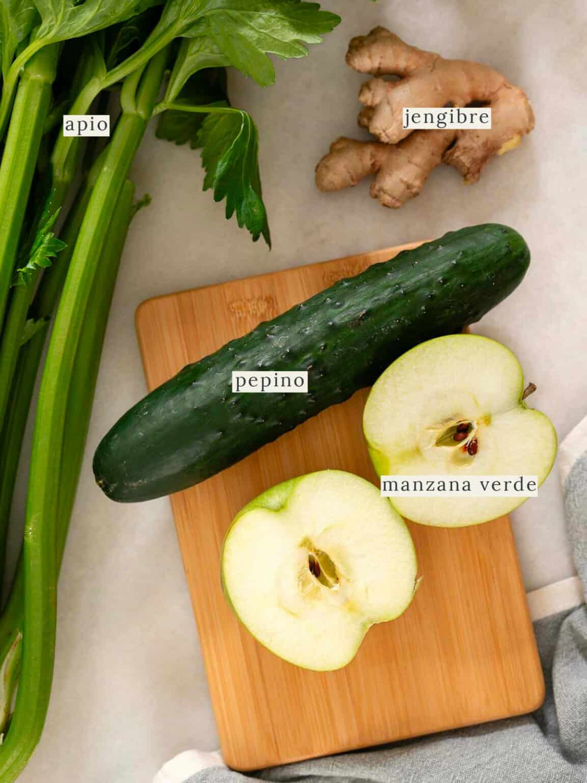 Como hacer jugo verde | Nómadas Gourmet