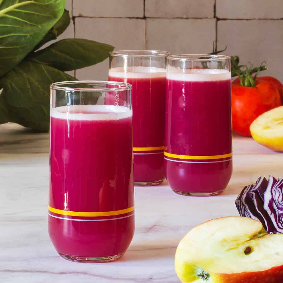 Jugo de Repollo Morado | Nómadas Gourmet