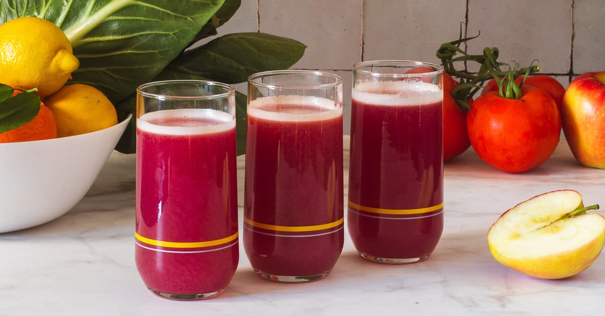 Jugo de Repollo Morado | Nómadas Gourmet