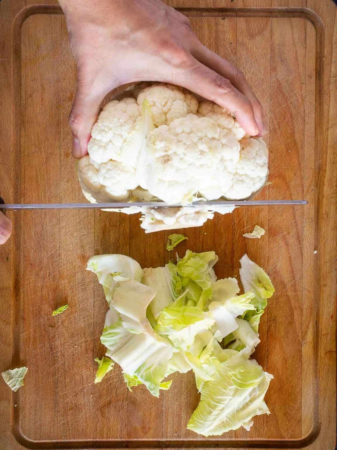 Coliflor a la plancha • Nómadas Gourmet