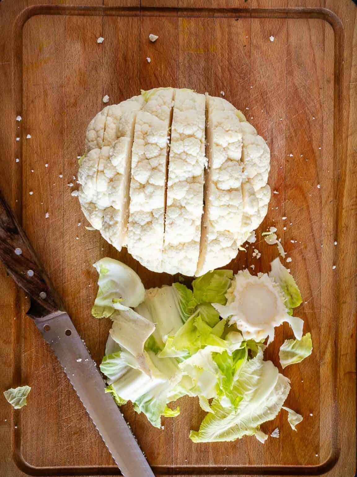 Coliflor a la plancha • Nómadas Gourmet