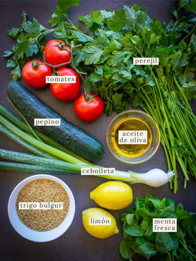 Ensalada tabule | Nómadas Gourmet