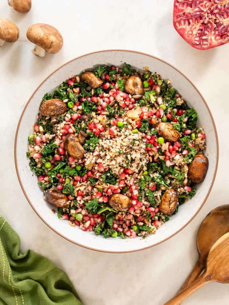 Ensalada con quinoa y verduras | Nómadas Gourmet