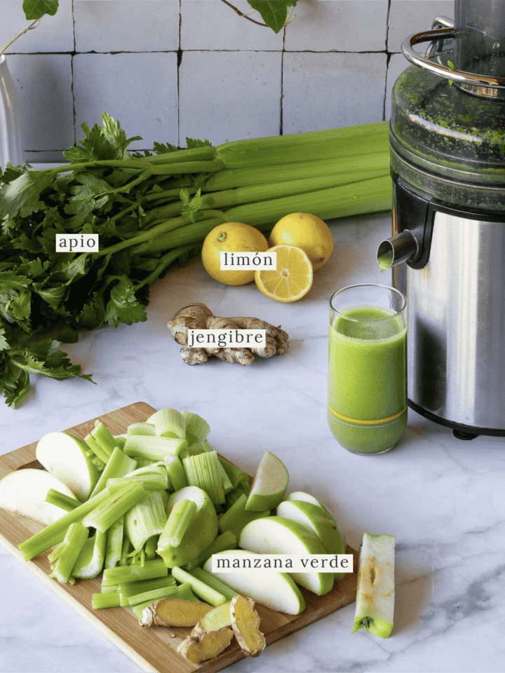 Jugo de Apio • Nómadas Gourmet