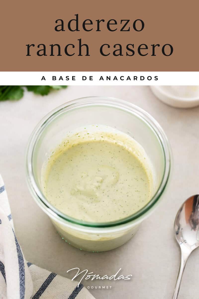 Aderezo Ranch Casero • Nómadas Gourmet