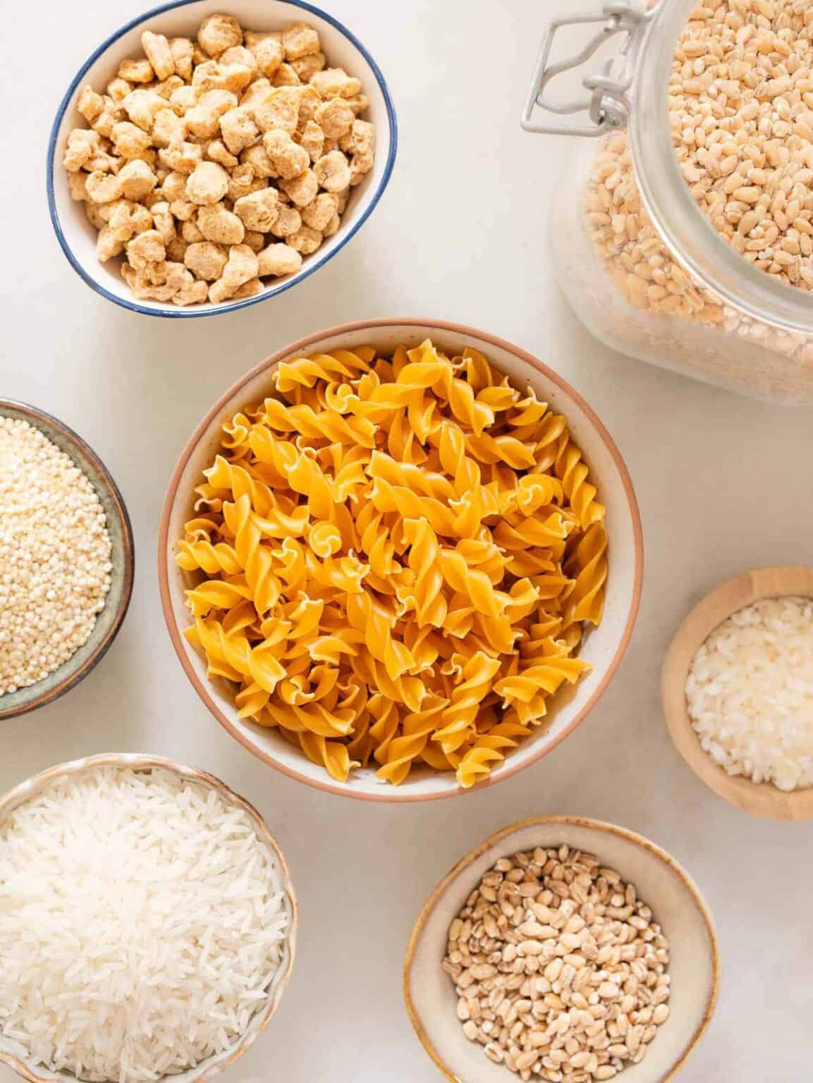 Sustitutos de Arroz y Pasta Saludables • Nómadas Gourmet